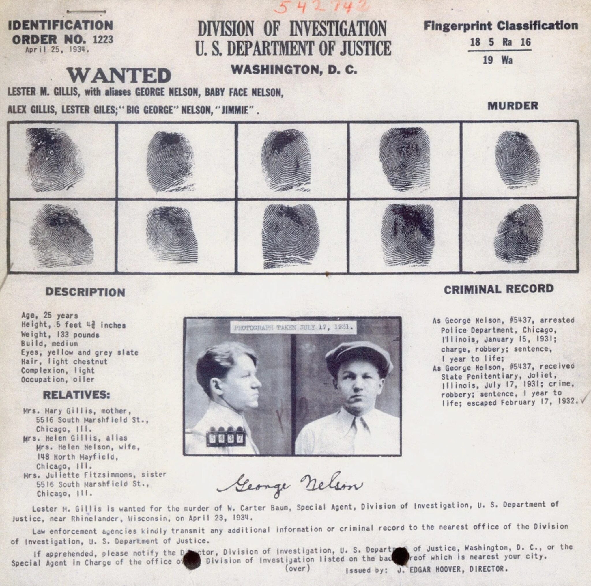 Baby Face Nelson: The Cherubic Killer Who Terrorized Depression-Era America